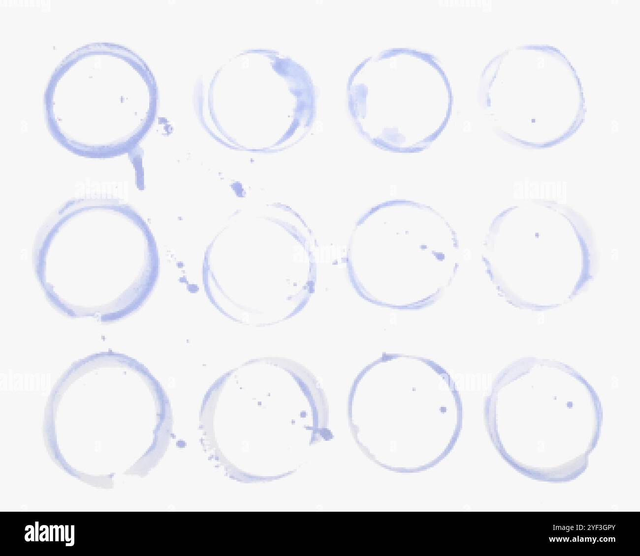 Water glass paint brush Stock Vector Images - Alamy