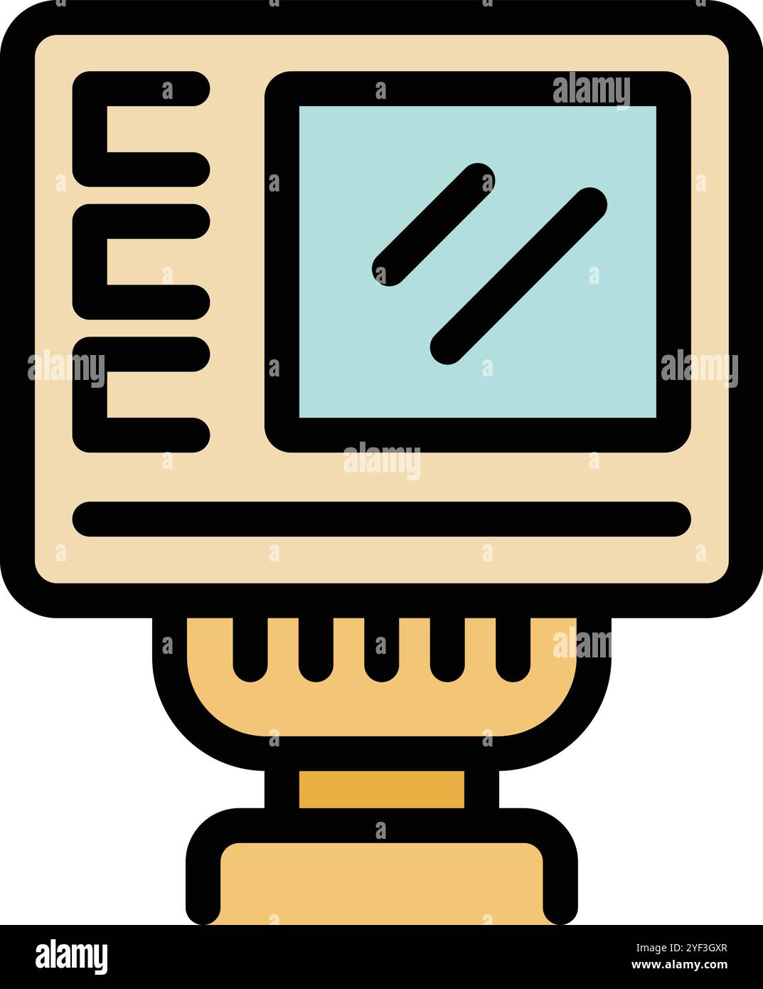 External flash unit mounted on a camera's hot shoe, ready to provide ...