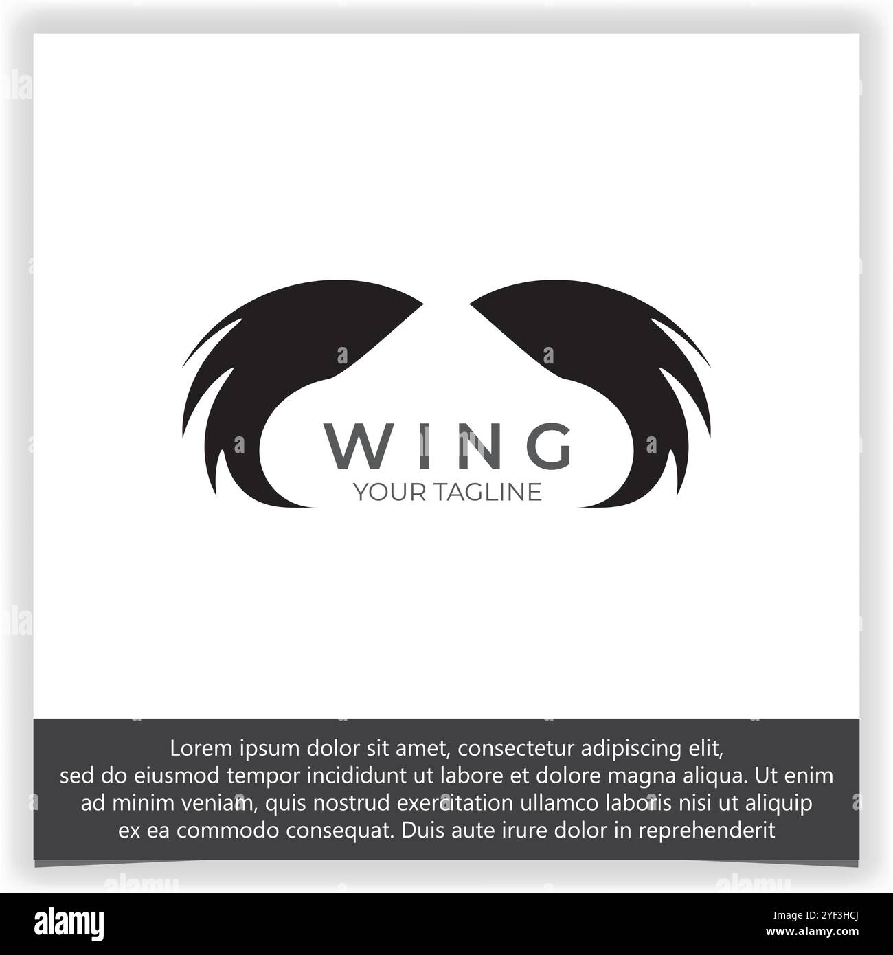 Sophisticated wing design hi-res stock photography and images - Alamy