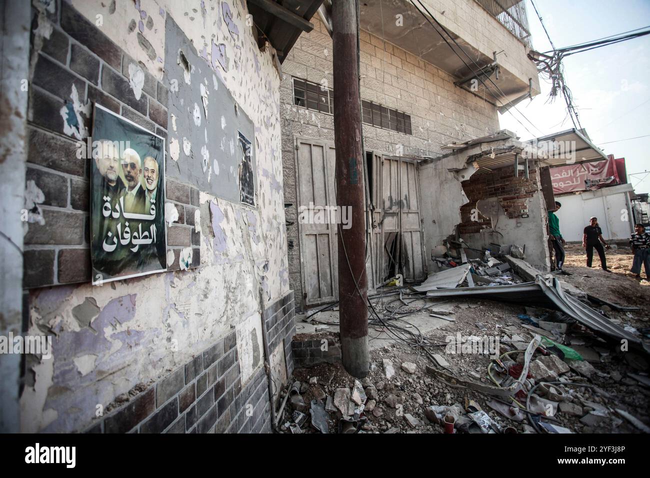 Jenin, Palestine. 02nd Nov, 2024. General view of the damages following ...