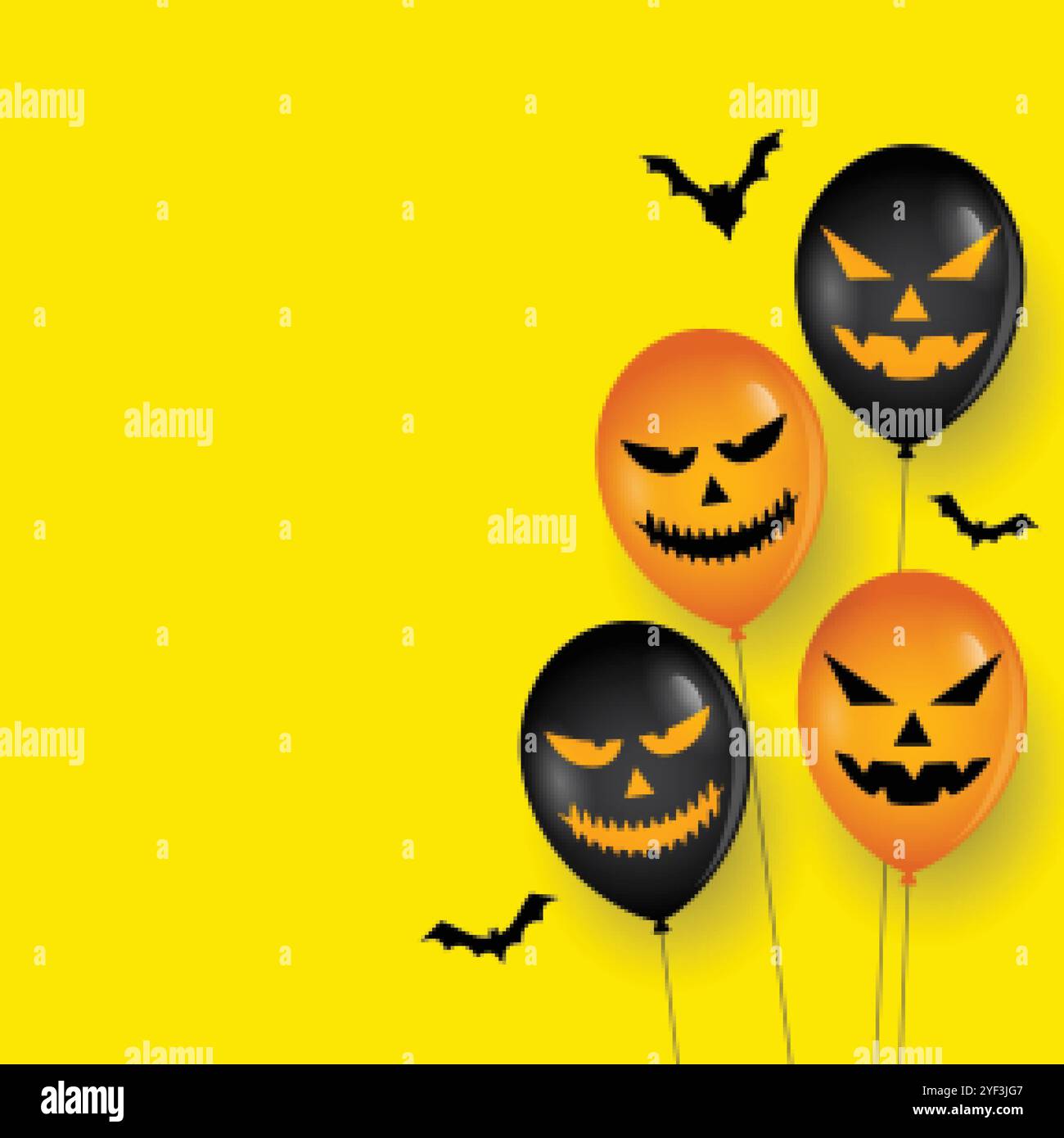 Creepy balloon Stock Vector Images - Alamy