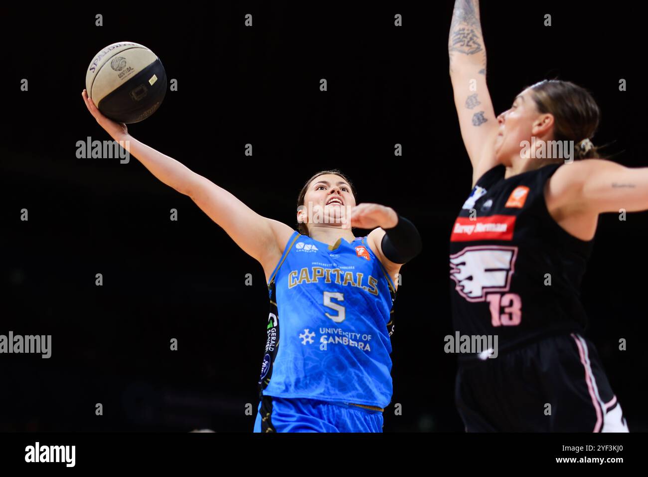 Sydney, Australia. 03rd Nov, 2024. Jade Melbourne of the Capitals ...