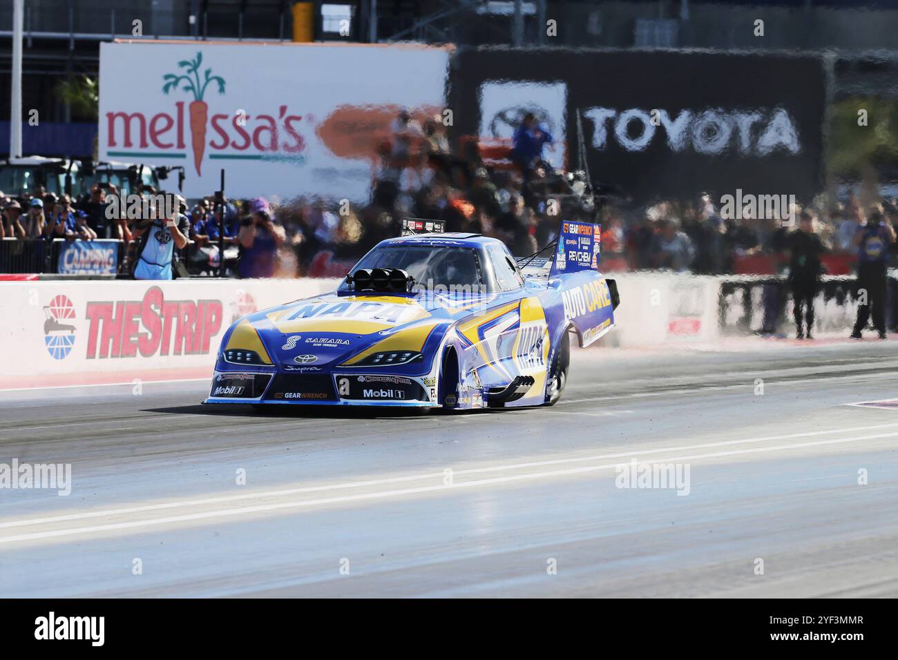 LAS VEGAS, NV - NOVEMBER 02: Ron Capps (4 FC) NAPA Auto Parts NHRA ...