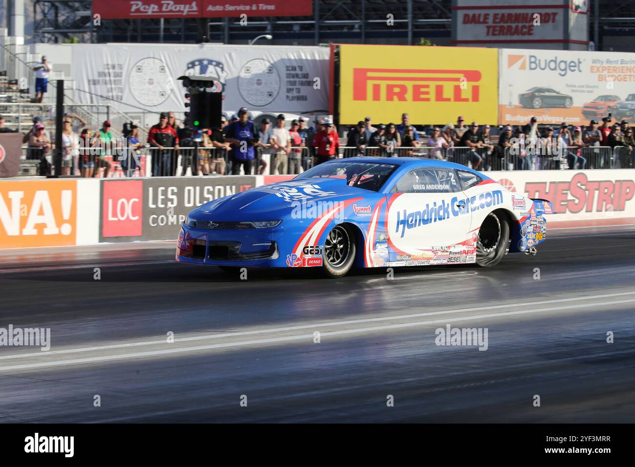 LAS VEGAS, NV - NOVEMBER 02: Greg Anderson (2 PRO) HendrickCars.com ...
