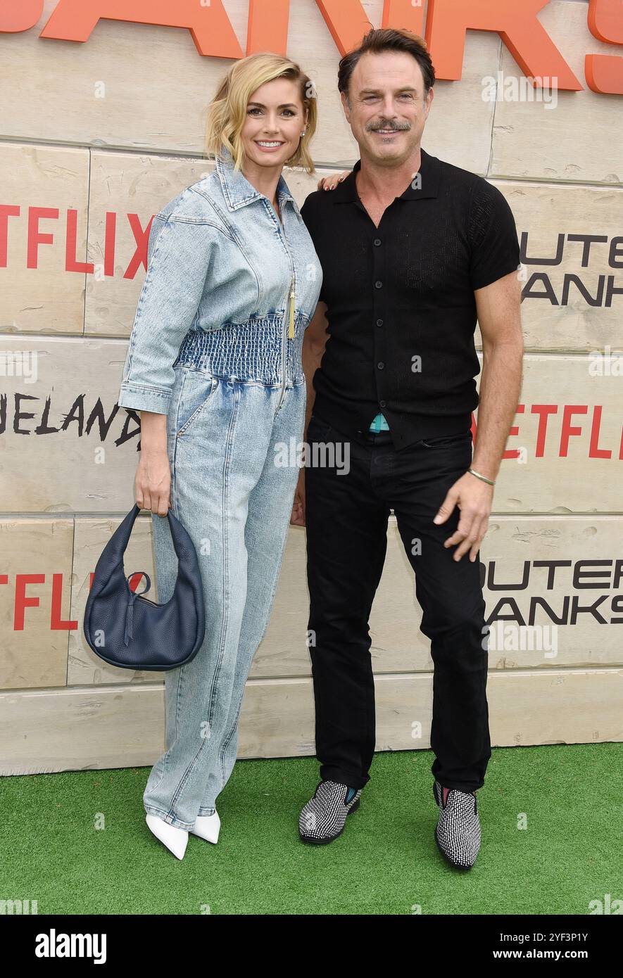 Santa Monica, USA. 02nd Nov, 2024. Brianna Brown and Tony Crane ...