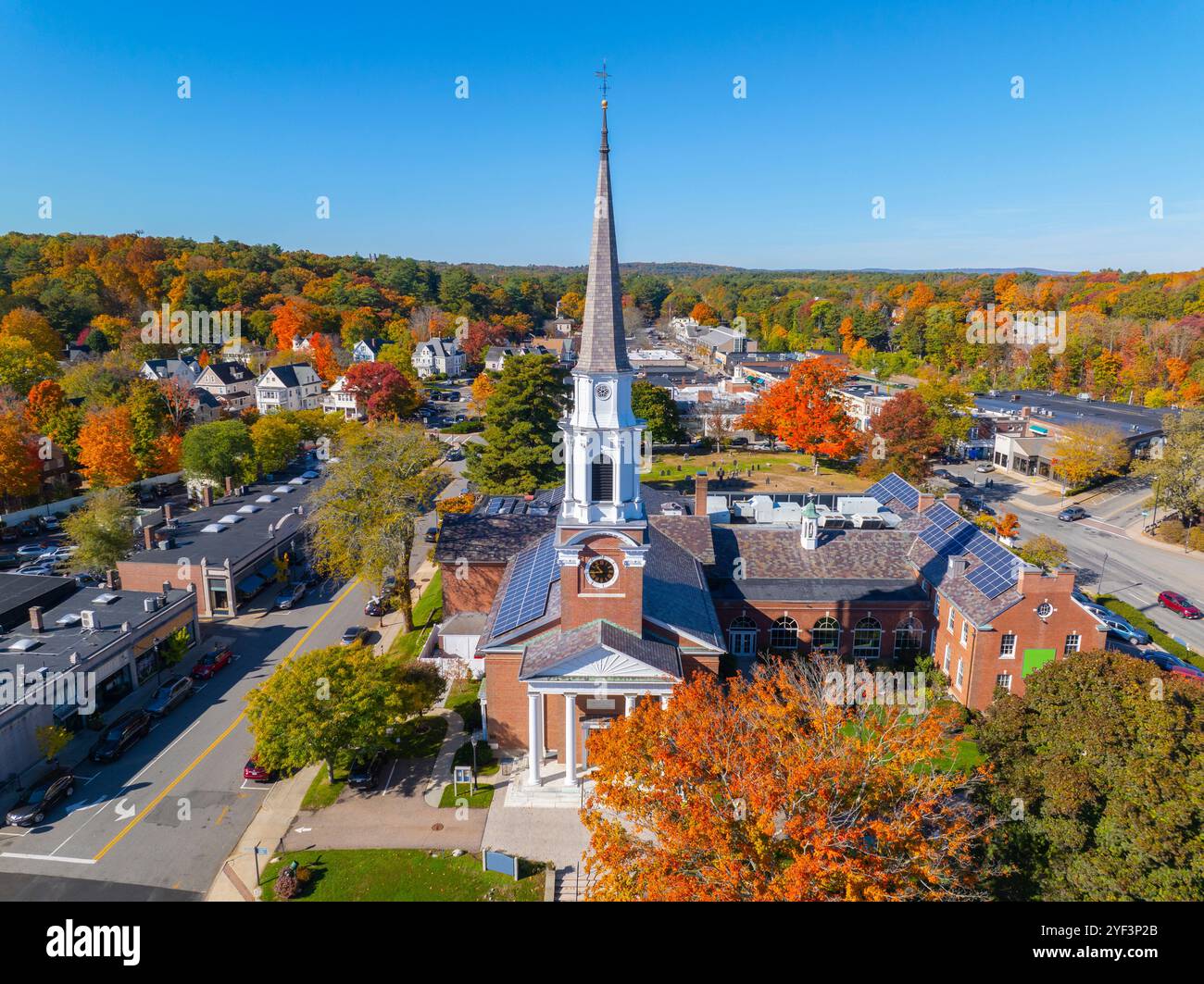 Park congregational church hi-res stock photography and images - Alamy