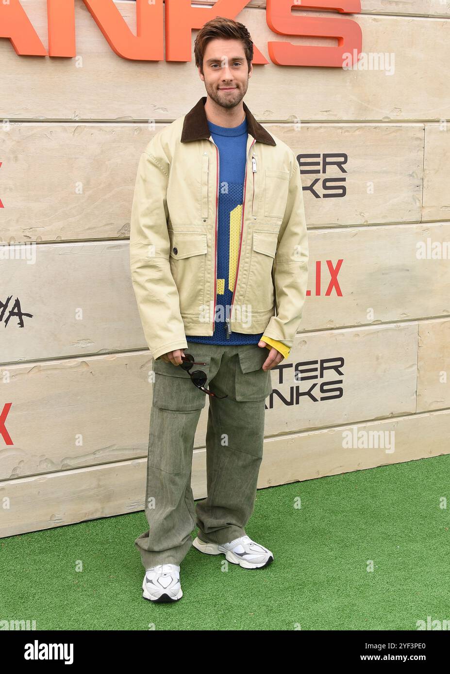 Santa Monica, USA. 02nd Nov, 2024. Austin North arriving to the ...