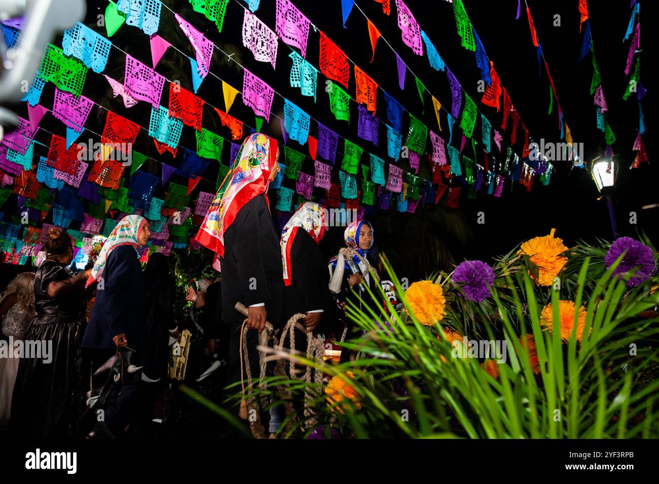 Chapulhuacanito, San Luis Potosi, Mexico - October 31, 2024 ...