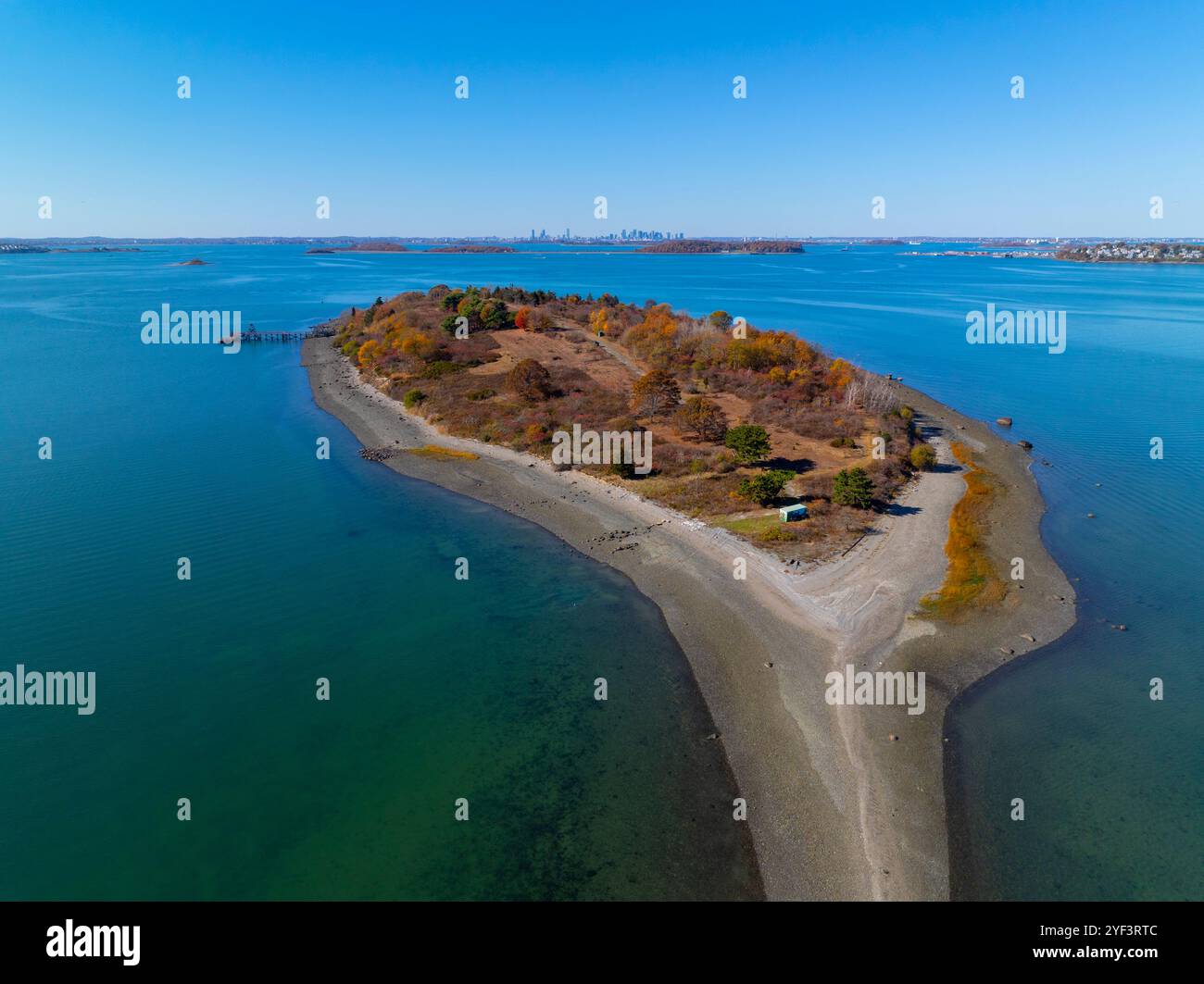 Boston national historical park aerial hi-res stock photography and ...