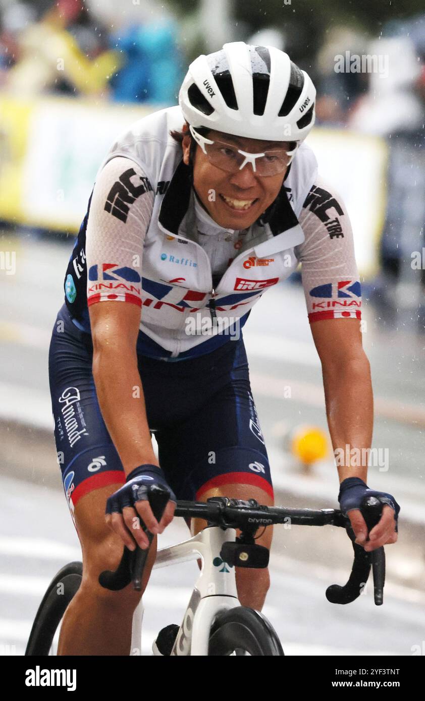 Saitama, Japan. 2nd Nov, 2024. Japanese cyclist Yusuke Hatanaka of ...
