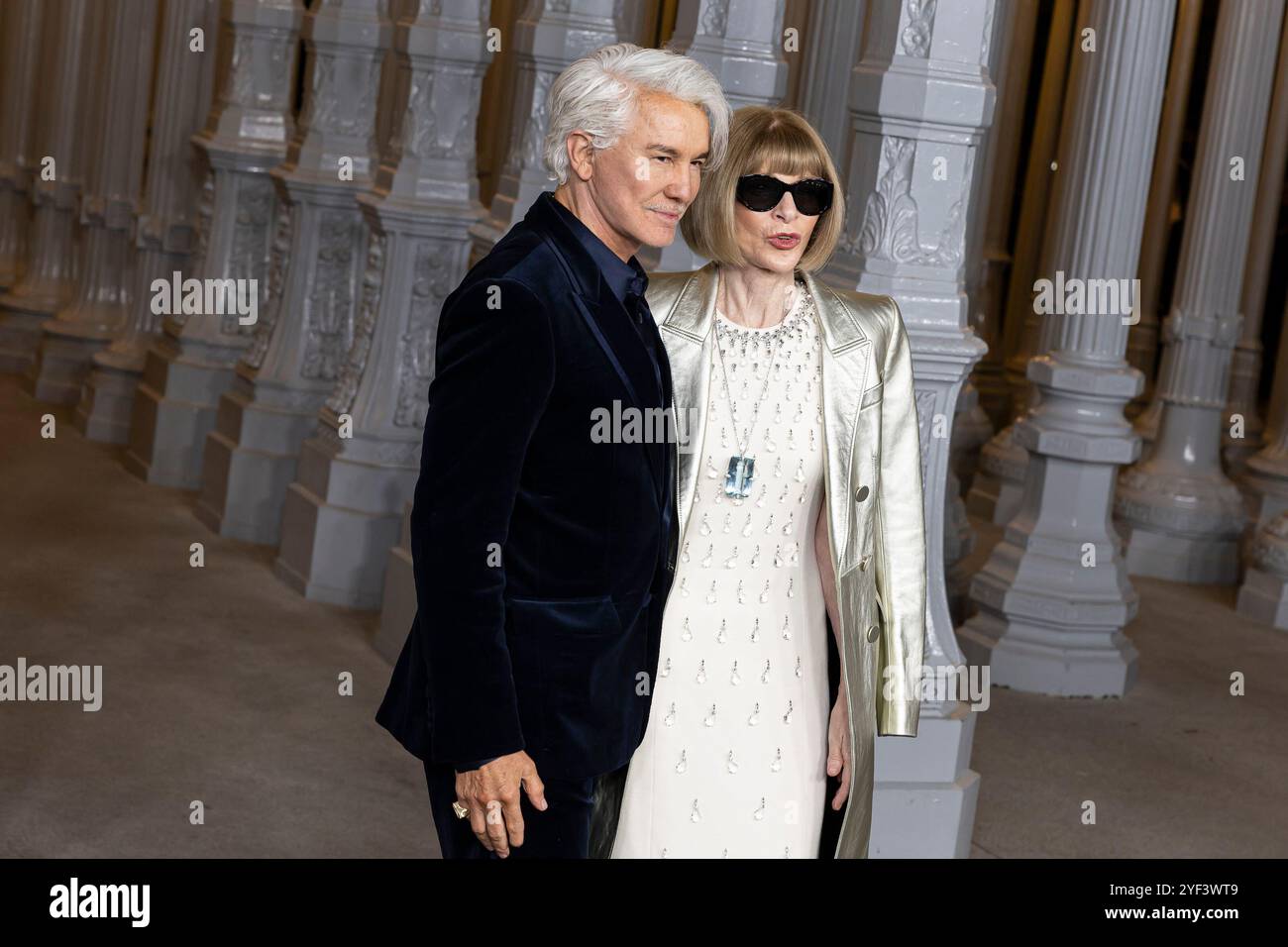 Los Angeles, USA. 02nd Nov, 2024. Baz Luhrmann and Anna Wintour attend ...