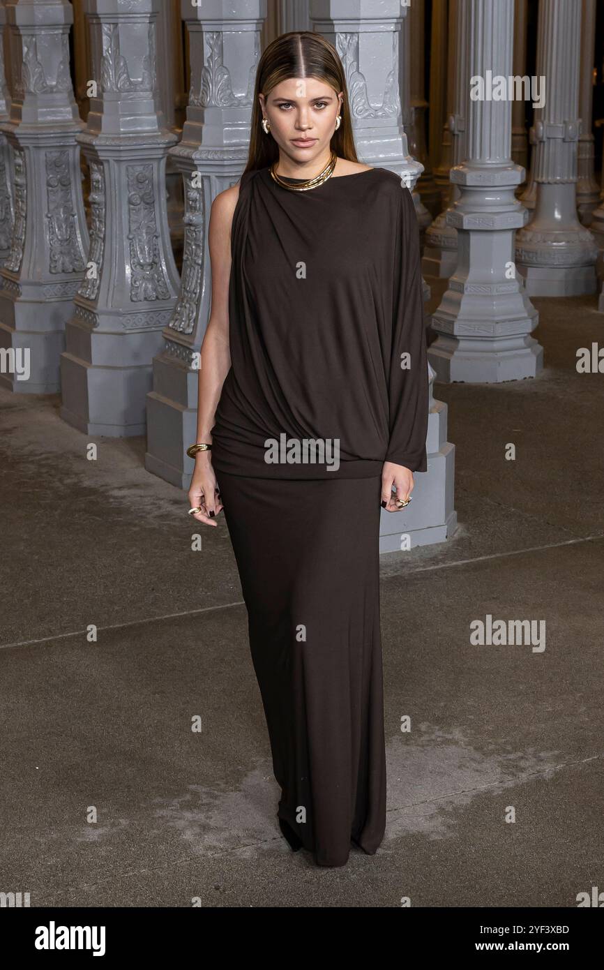 Sophia Richie attends the arrivals of the “2024 LACMA ART+FILM GALA ...