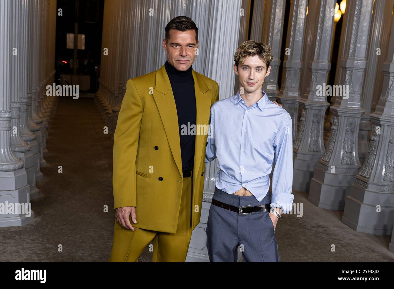 Los Angeles, USA. 02nd Nov, 2024. Ricky Martin and Troye Sivan attend ...