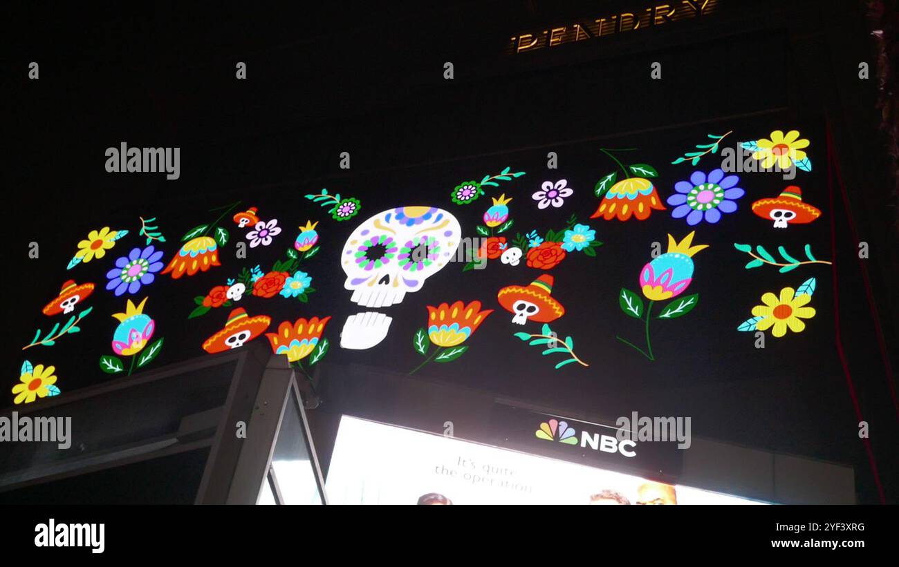 Los Angeles, California, USA 2nd November 2024 Day of the Dead ...