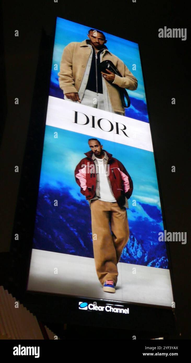 Los Angeles, California, USA 2nd November 2024 Lewis Hamilton Dior ...