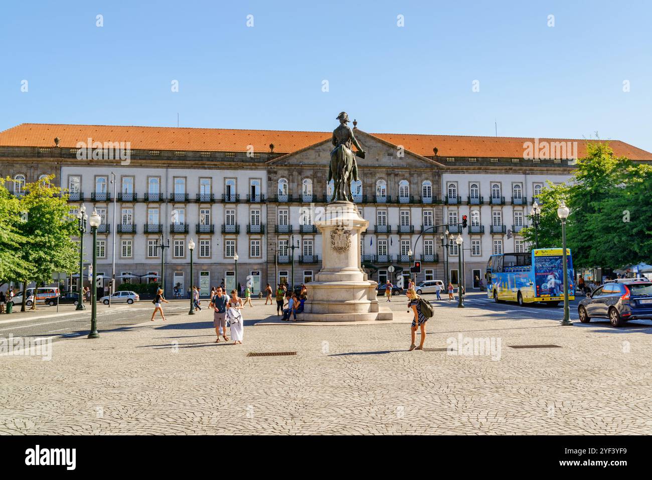 Monument to king peter iv hi-res stock photography and images - Alamy