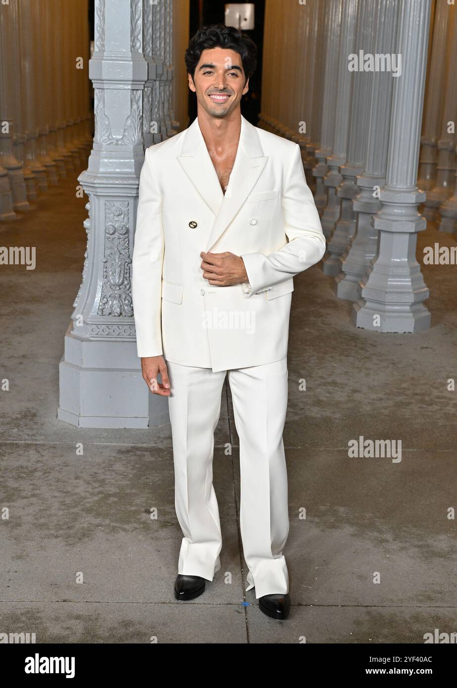 Los Angeles, USA. 02nd Nov, 2024. Taylor Zakhar Perez arriving to the ...