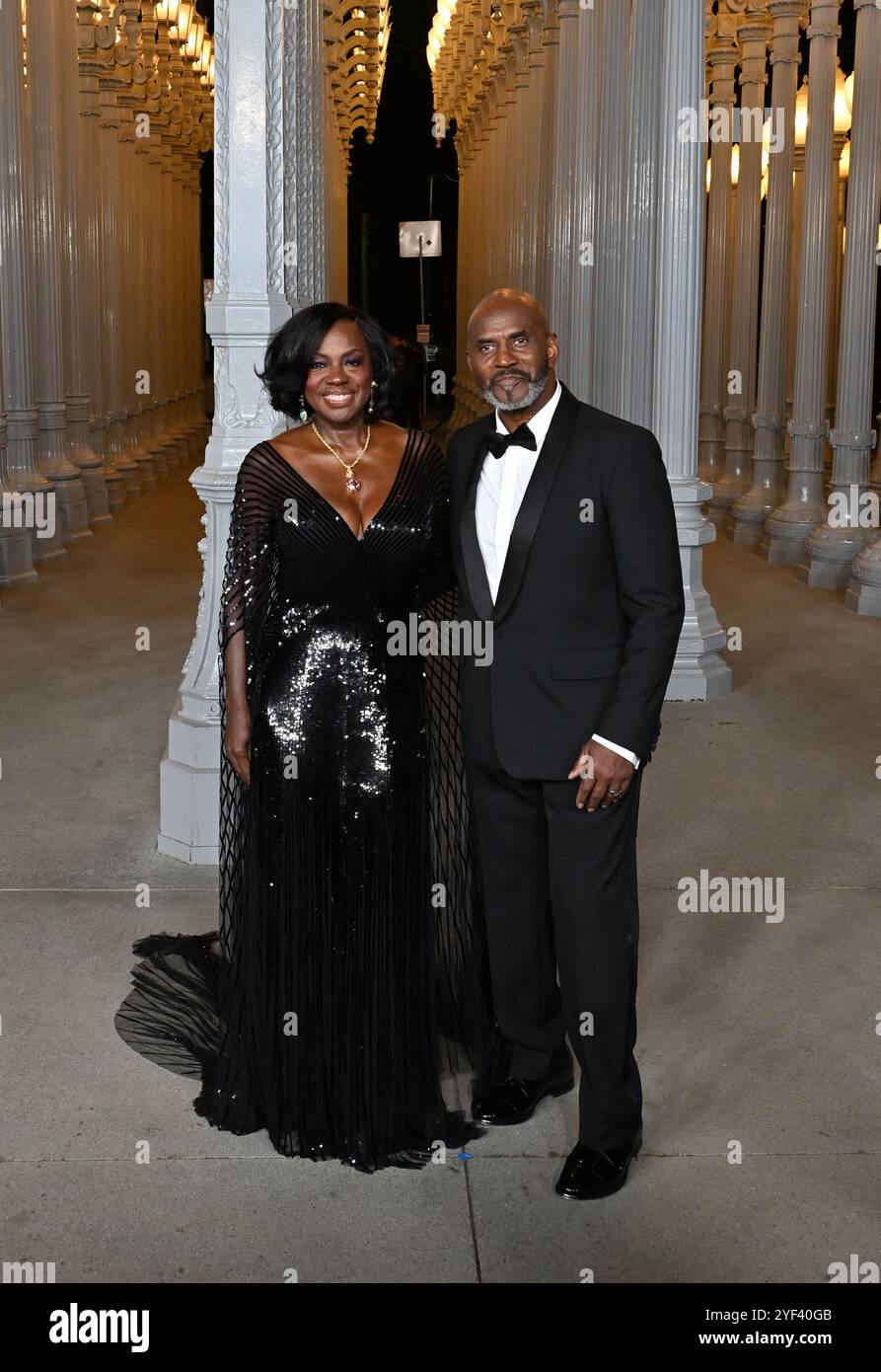 Los Angeles, USA. 02nd Nov, 2024. Viola Davis and Julius Tennon ...