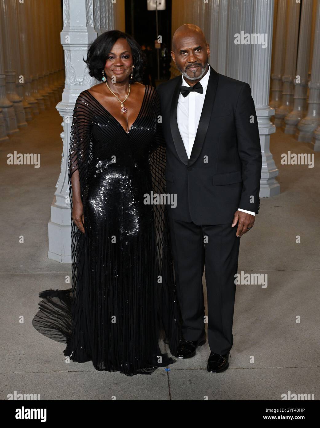 Los Angeles, USA. 02nd Nov, 2024. Viola Davis and Julius Tennon ...