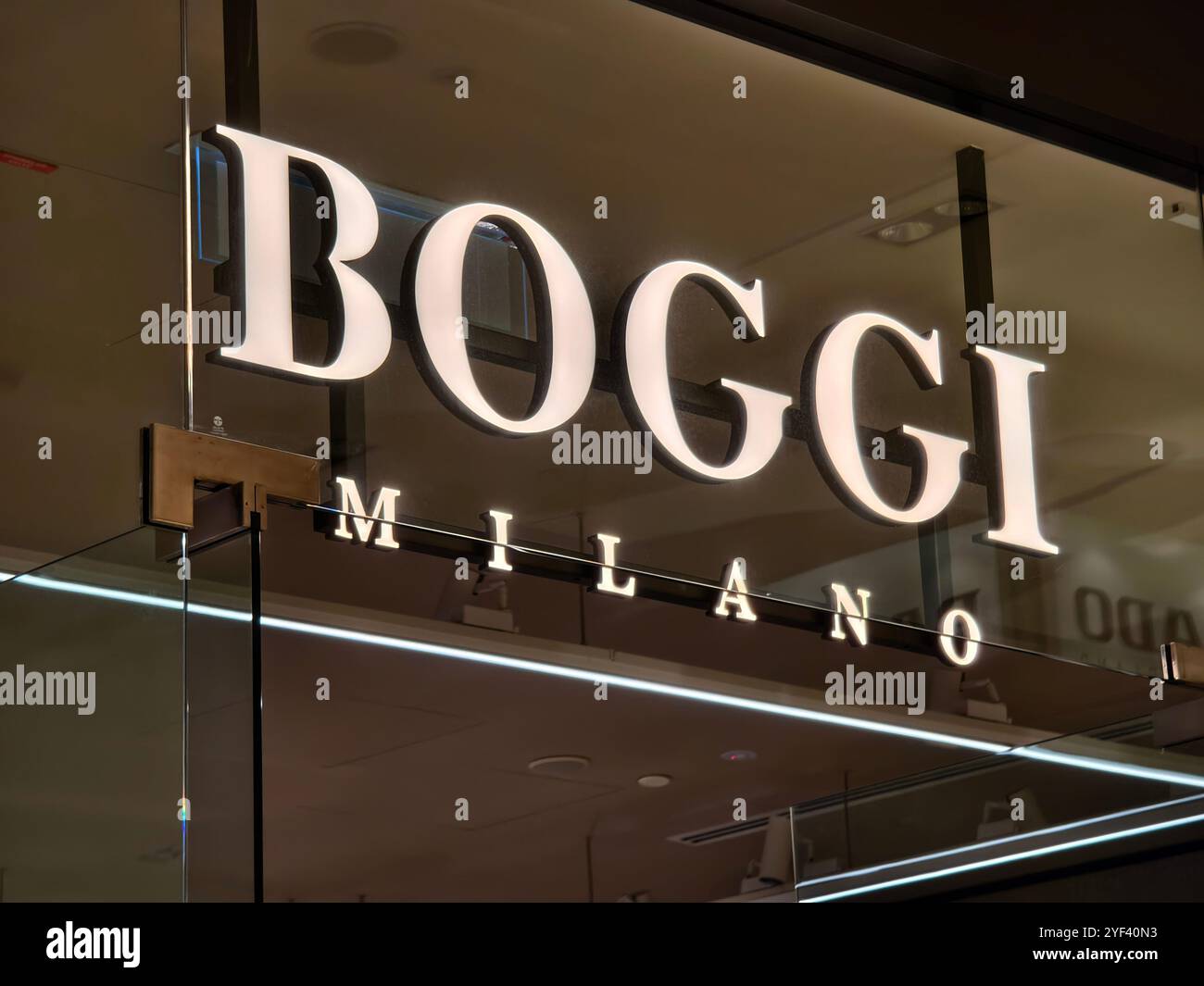 KUALA LUMPUR, MALAYSIA - AUGUST 28, 2024: Boggi brand retail shop in ...
