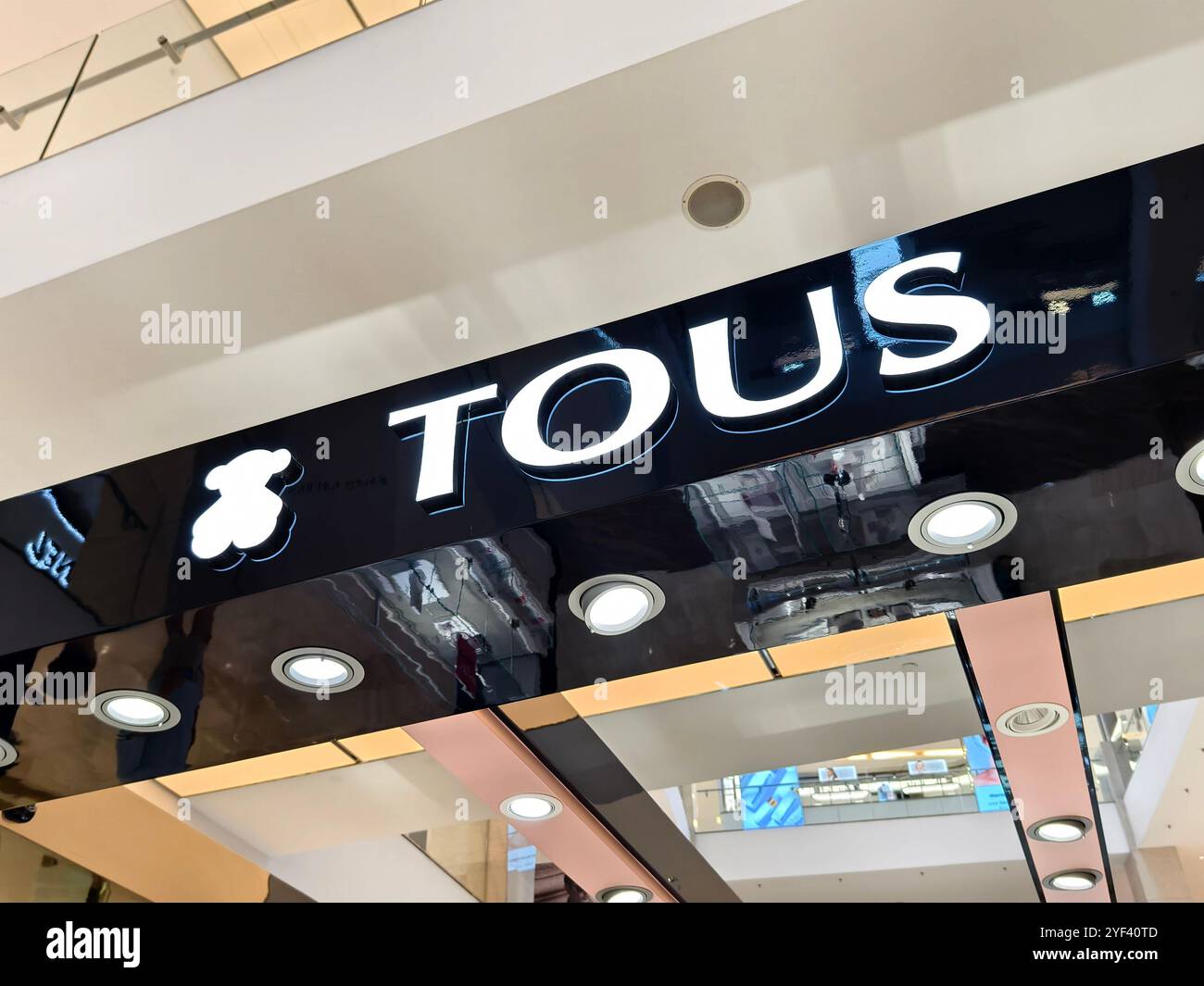 KUALA LUMPUR, MALAYSIA - AUGUST 28, 2024: Tous brand retail shop in the ...