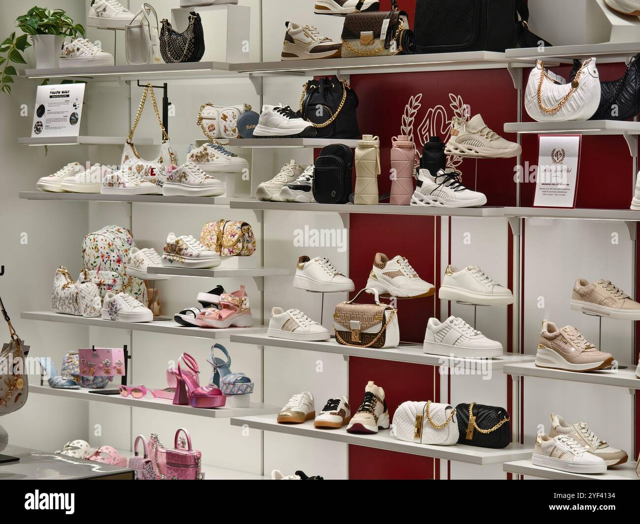 KUALA LUMPUR, MALAYSIA - AUGUST 28, 2024: Aldo brand retail shop in the ...