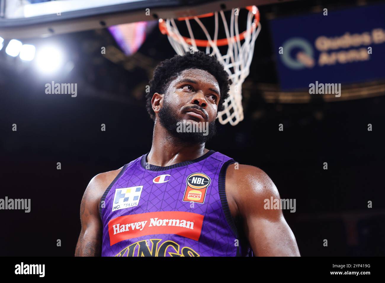 Sydney, Australia. 03rd Nov, 2024. Cameron Oliver of the Kings looks on ...
