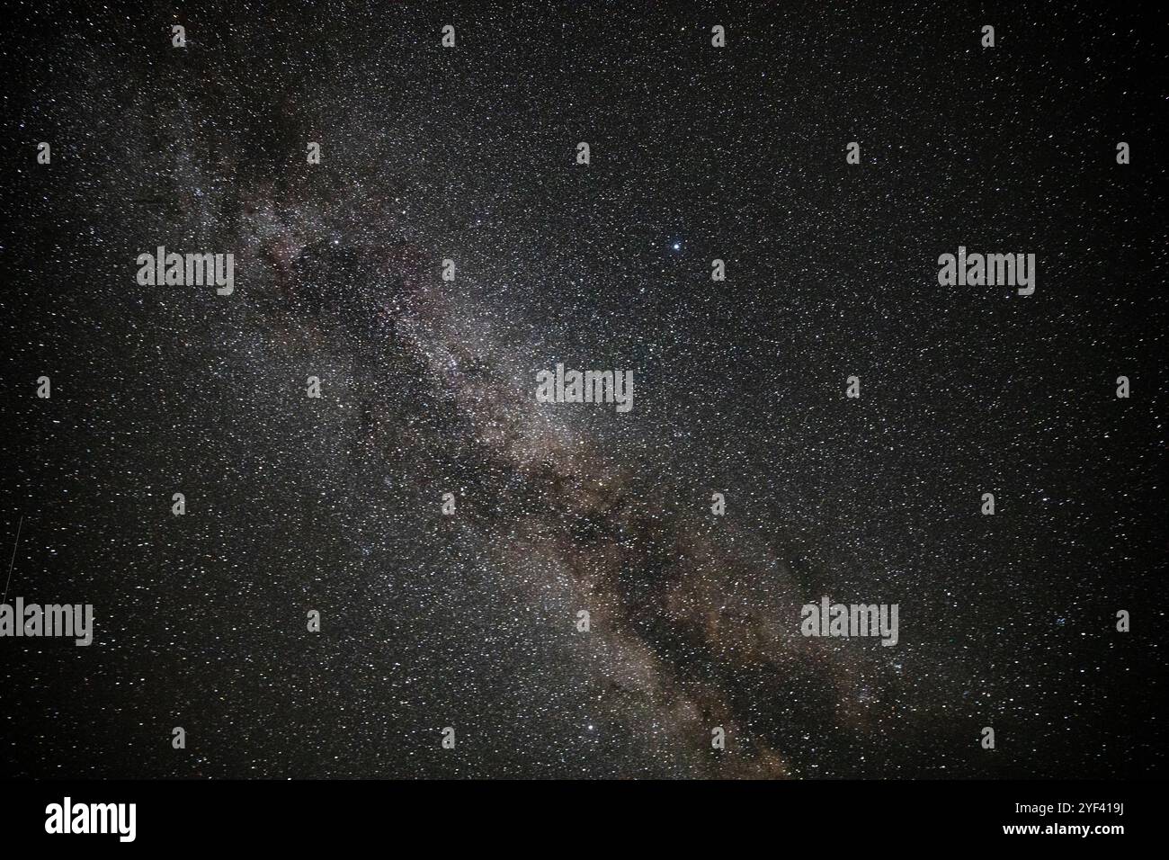 Starry Night Sky with Stunning Milky Way View Stock Photo - Alamy