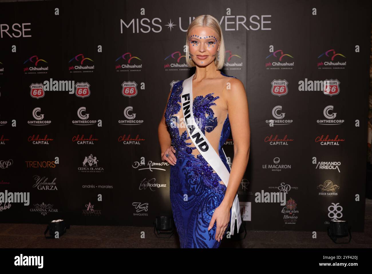 November 1, 2024, Mexico City, Ciudad de Mexico, Mexico: Miss Finland ...