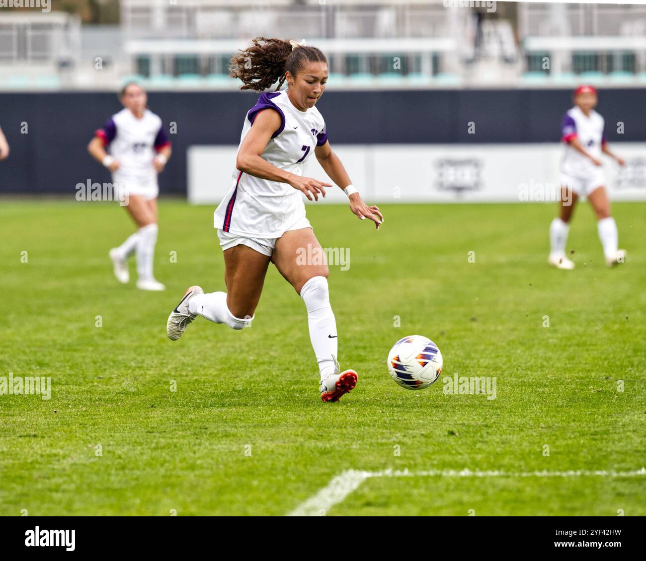 Kansas City, Missouri, USA. 2nd Nov, 2024. TCU Frogs forward Seven ...
