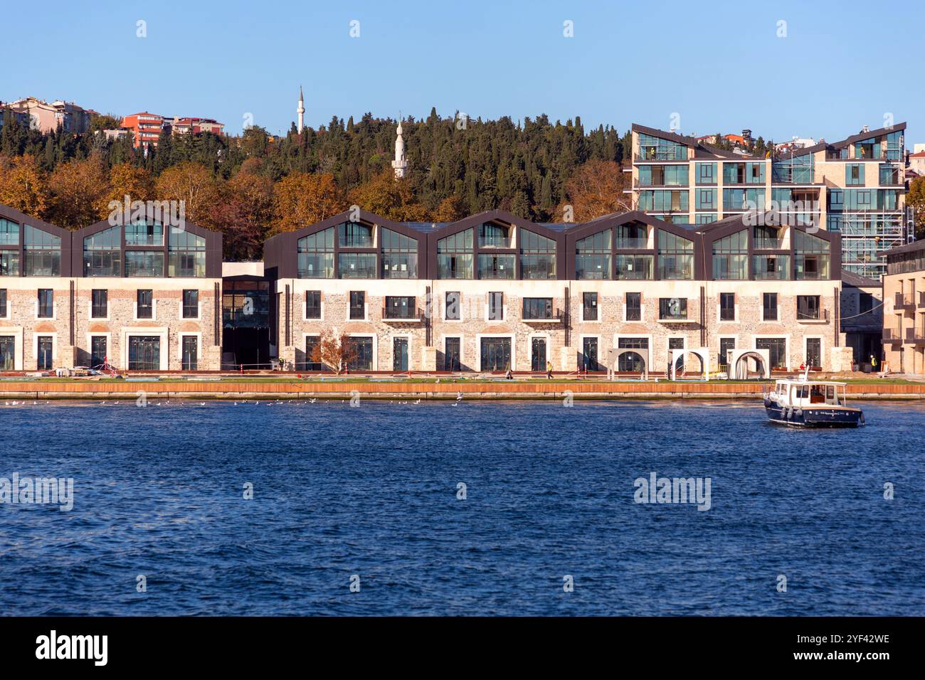 Istanbul, Turkiye - OCT 26, 2024: Rixos Tersane Istanbul hotel located ...