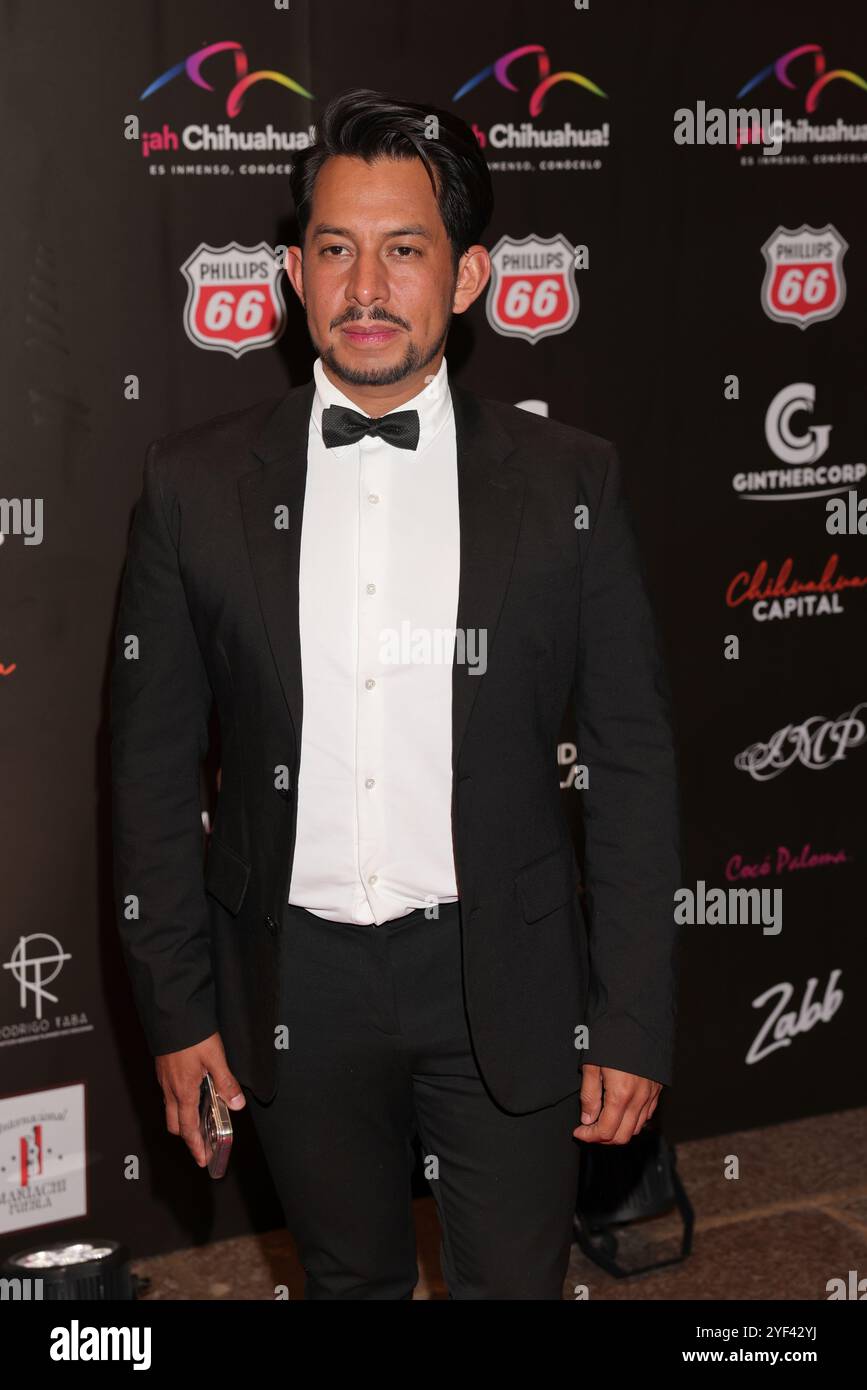 Mexico City, Mexico. 01st Nov, 2024. Jorge Aranda attends the red ...