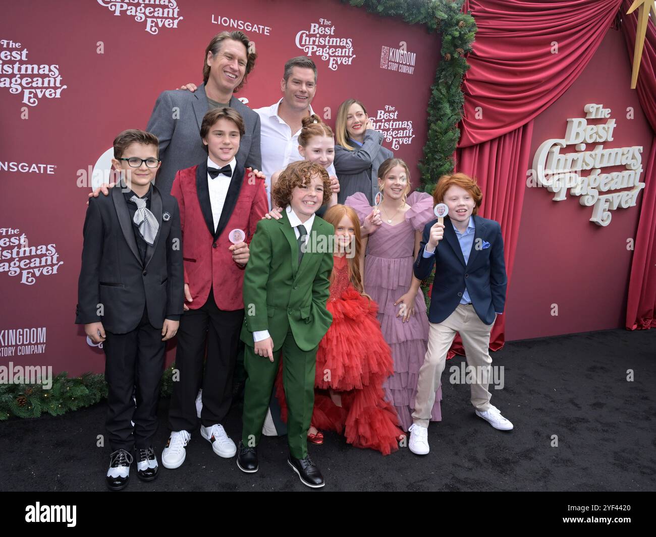 November 2, 2024, Hollywood, California, USA: (L-R) Sebastian ...