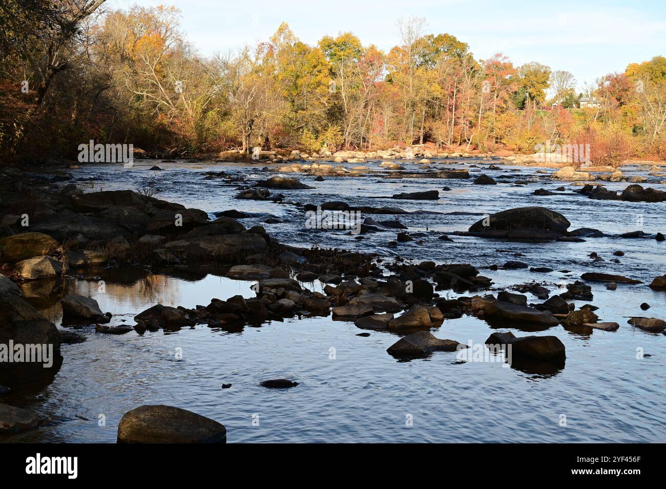 Falmouth Crossing on the North Bank of the Rappahannock River in ...