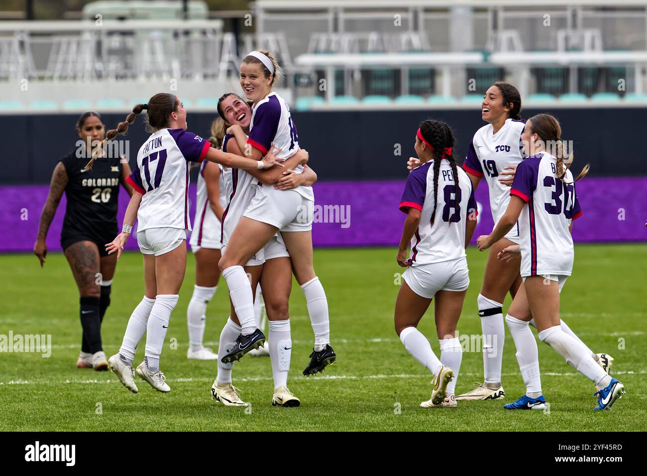 Kansas City, Missouri, USA. 2nd Nov, 2024. Pictured is TCU Frogs ...