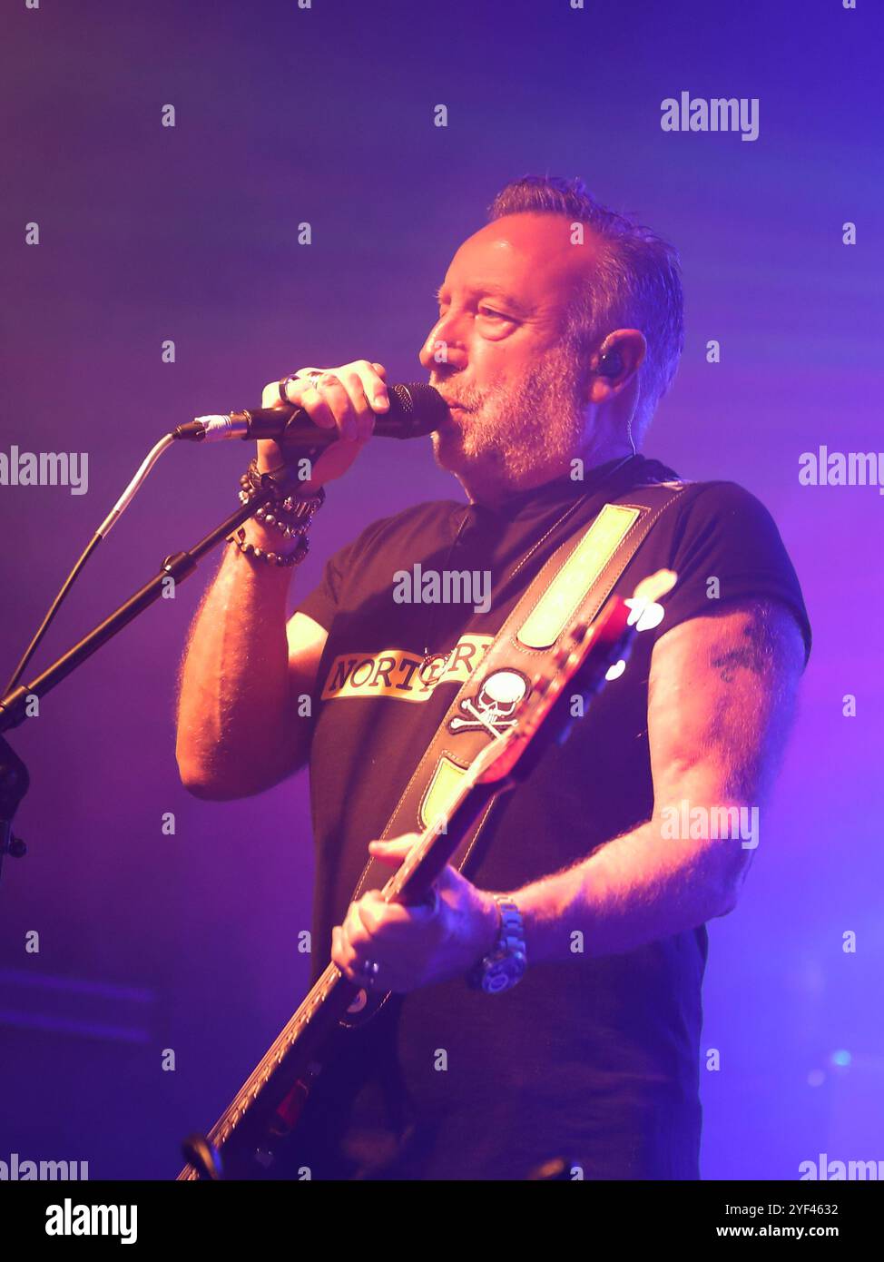 Oxford, UK, 19 October 2024. Peter Hook & The Light performing at the ...