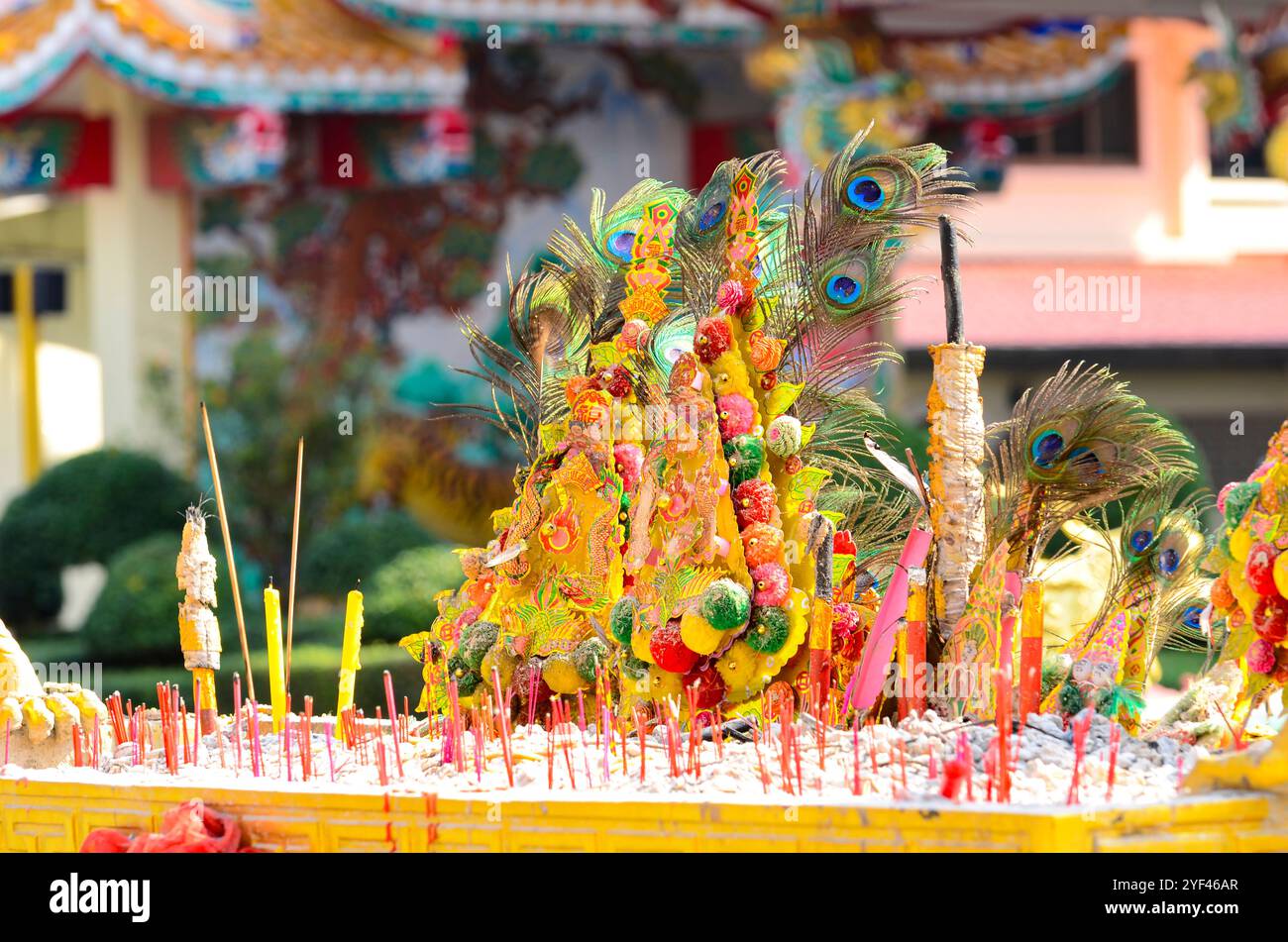 Statue goddess shrine in chinese hi-res stock photography and images ...