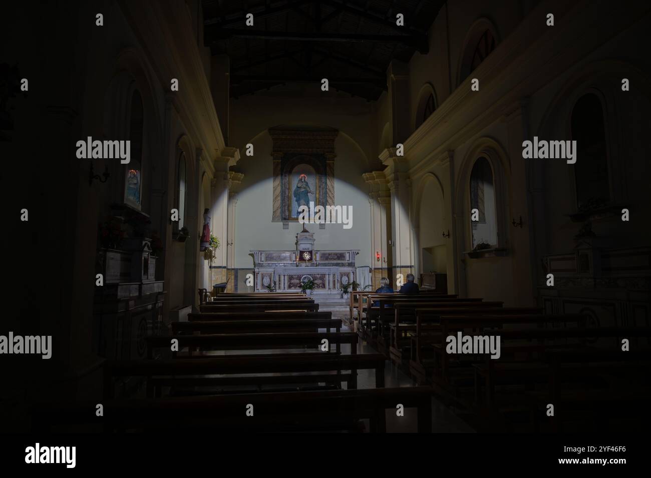 The Church of the Immaculate Conception was razed to the ground by the ...