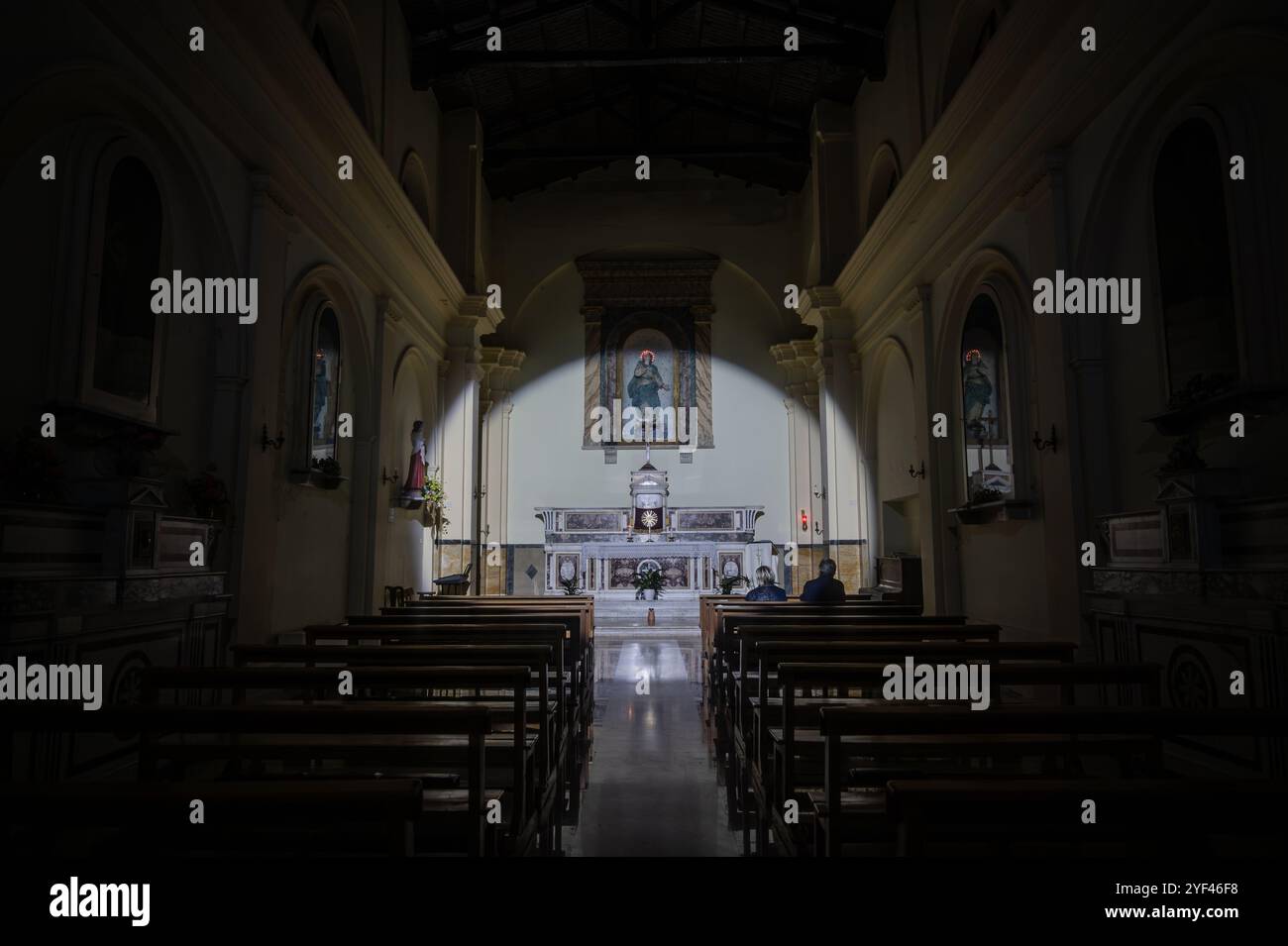 The Church of the Immaculate Conception was razed to the ground by the ...