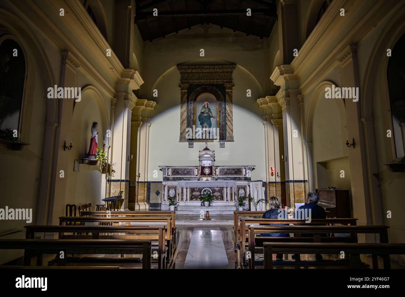 The Church of the Immaculate Conception was razed to the ground by the ...