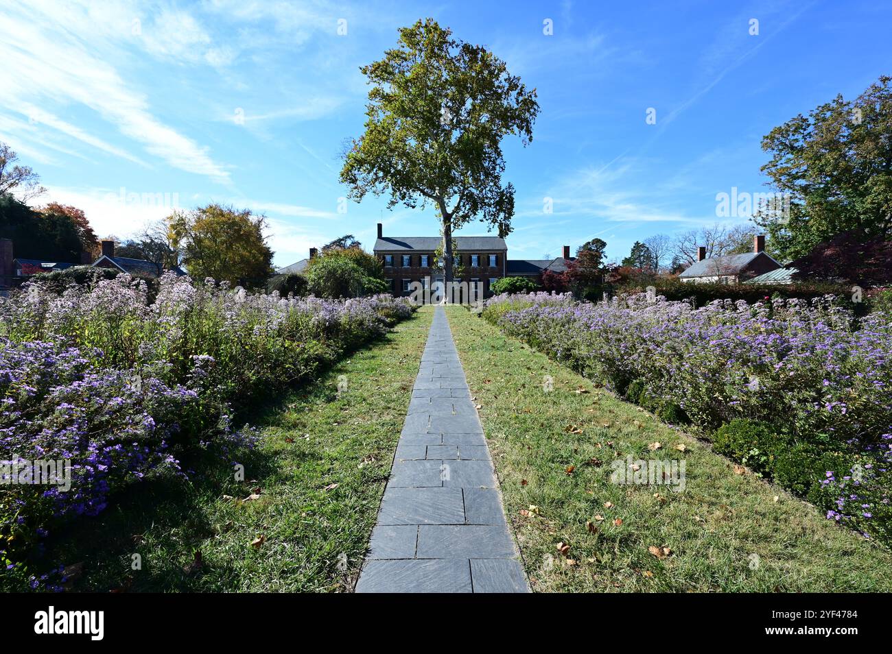 Chatham Manor is a Georgian-style mansion home completed in 1771 Stock ...