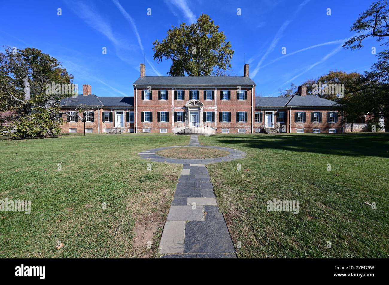 Chatham Manor is a Georgian-style mansion home completed in 1771 Stock ...