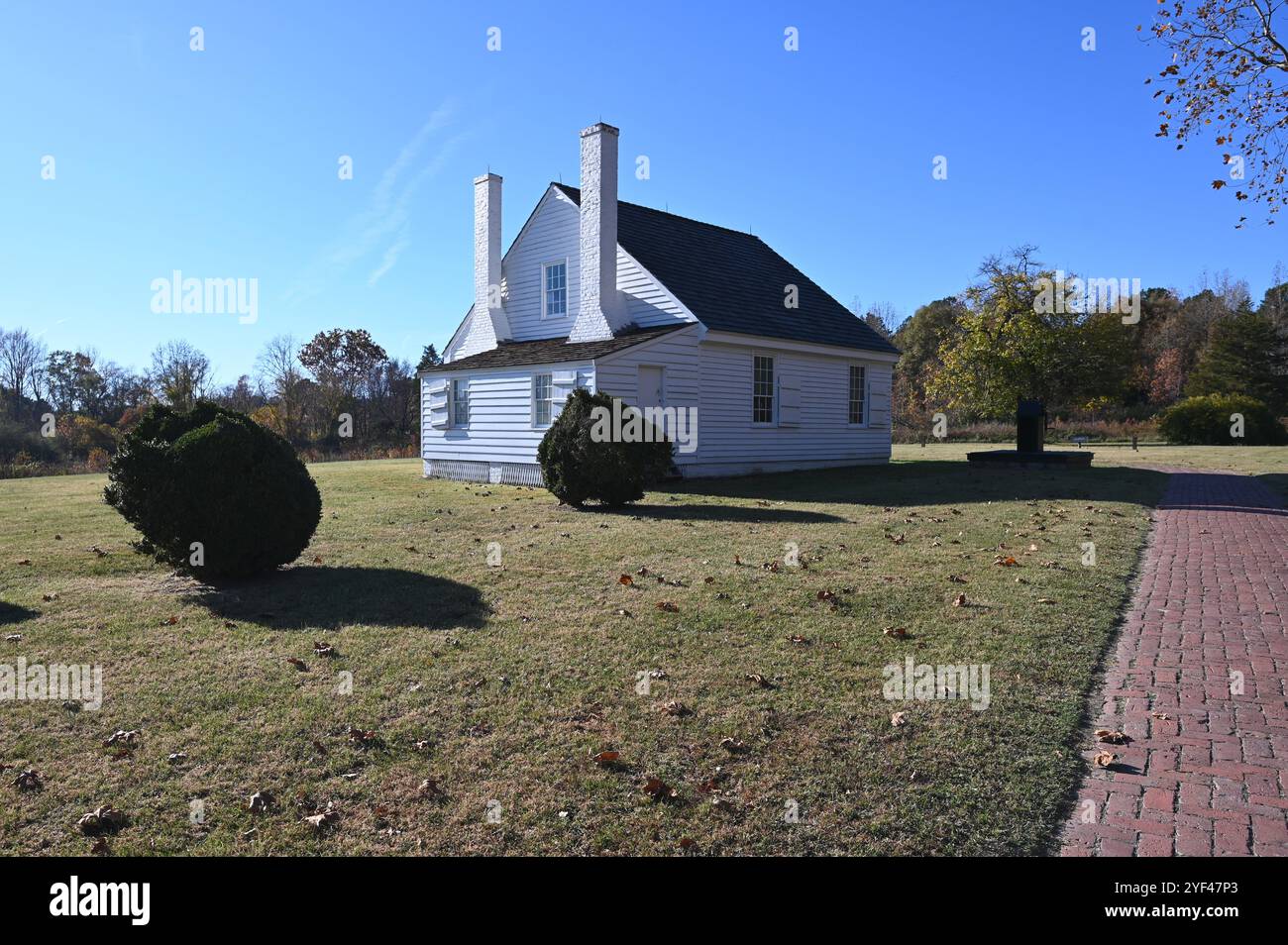 The Fairfield plantation office was the last resting place of "Stonewall" Jackson Stock Photo ...
