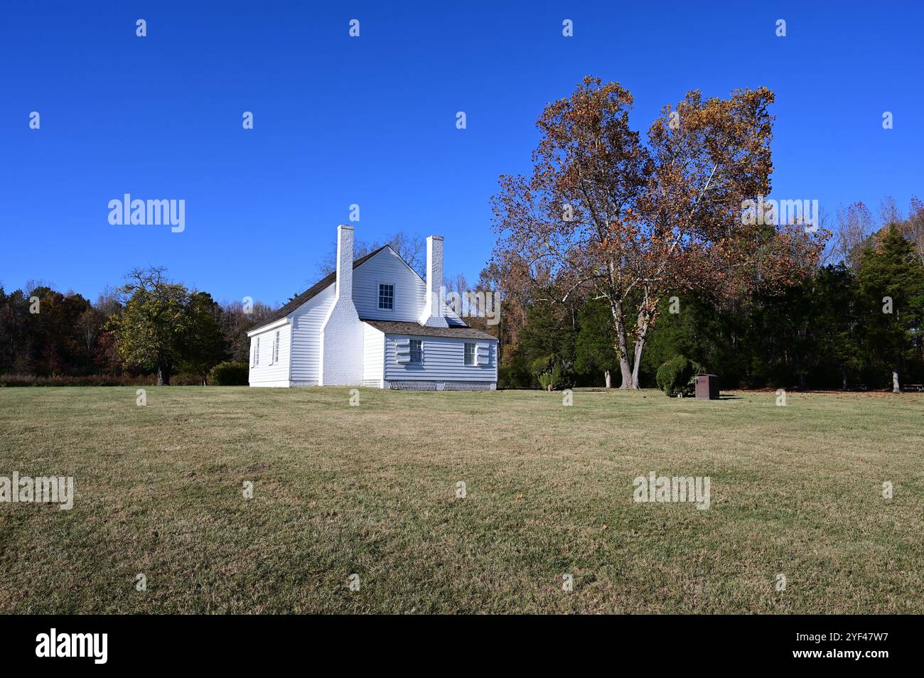 The Fairfield plantation office was the last resting place of "Stonewall" Jackson Stock Photo ...