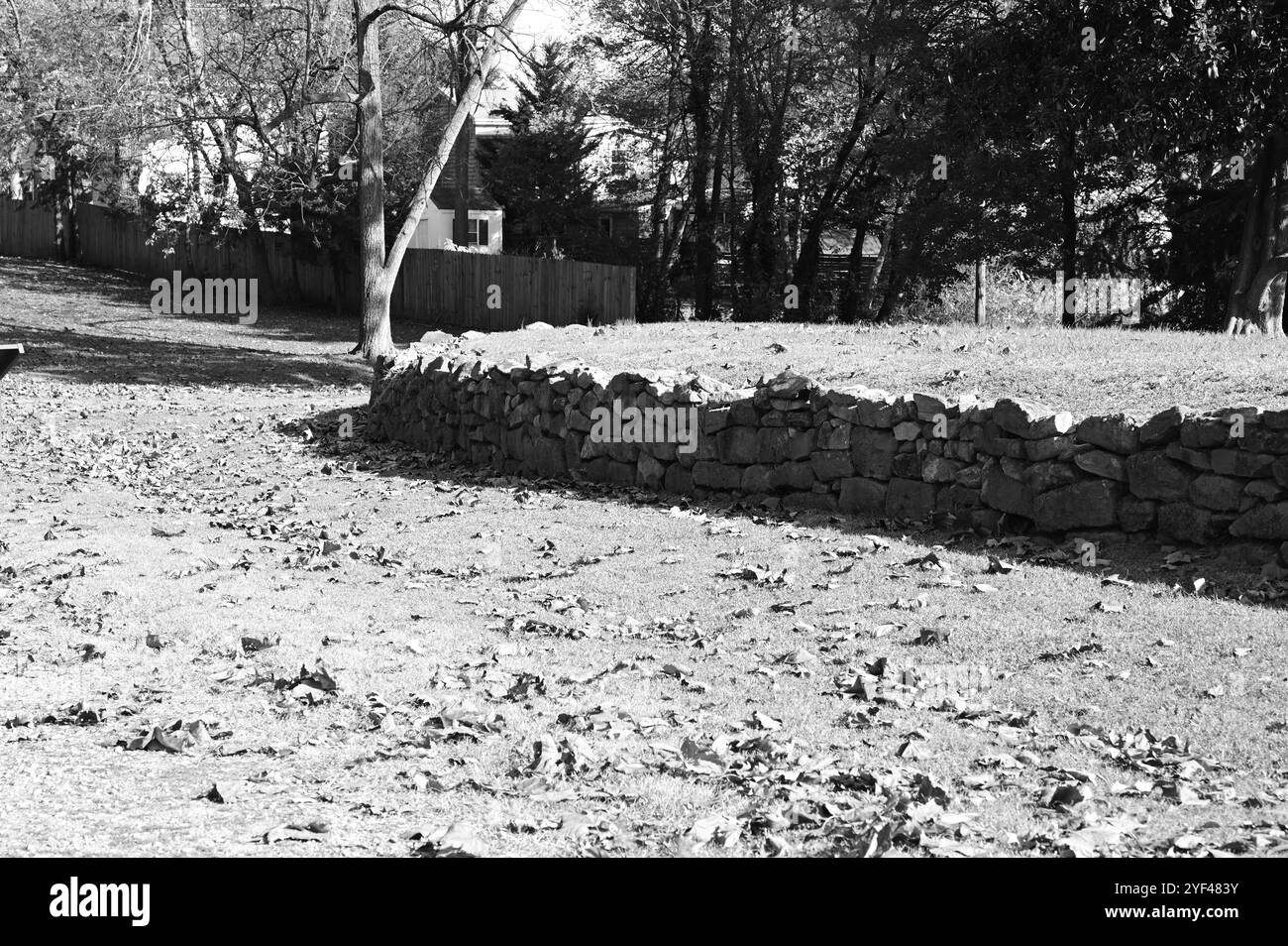 Sunken Road, the scene of a bloody battle at Fredericksburg during the ...
