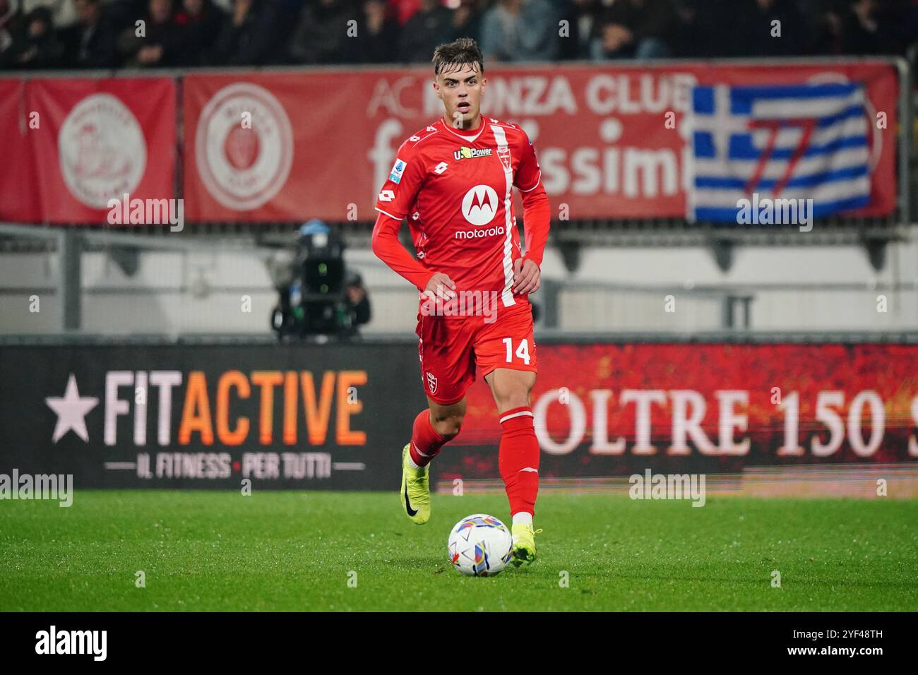 Monza, Italy. 2nd Nov 2024. Daniel Maldini (AC Monza) during the ...