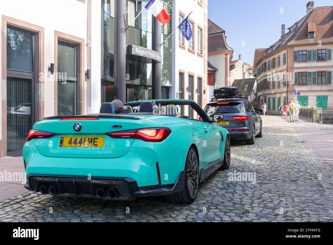 Bmw m4 competition cabriolet hi-res stock photography and images - Alamy