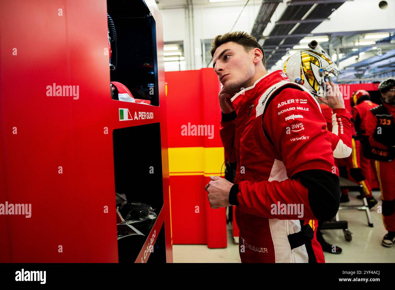 Sakhir, Bahrain. 3rd Nov, 2024. NEUBAUER Thomas (fra), Ferrari AF Corse ...