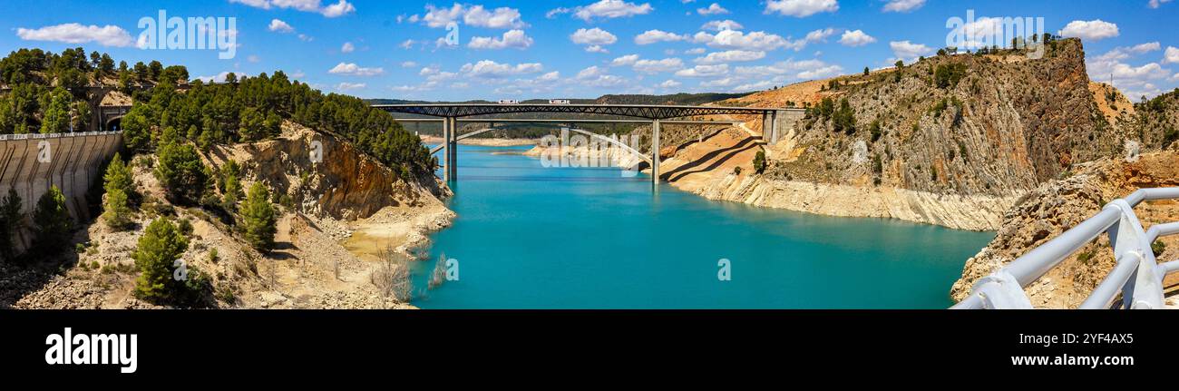 Contreras Reservoir by the A-3 Highway Between the Provinces of ...