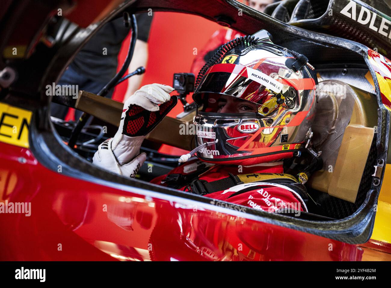 NEUBAUER Thomas (fra), Ferrari AF Corse, Ferrari 499P #51, portrait ...